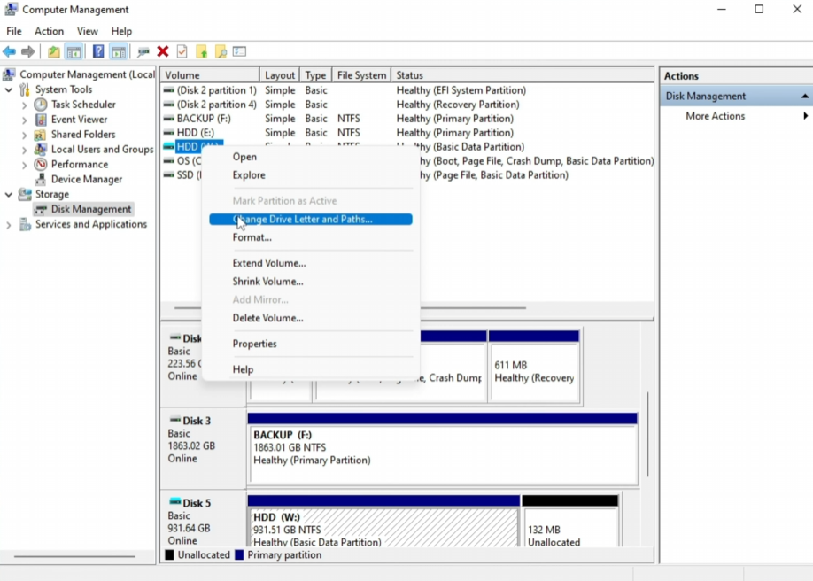 Workaround: Mount VM/VHD/VHDX with Windows OS
